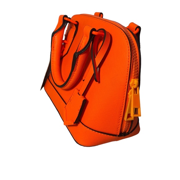 Aldo | Bags | Aldo Women Soton Dome Shape Tote Handbags Bright Orange ...